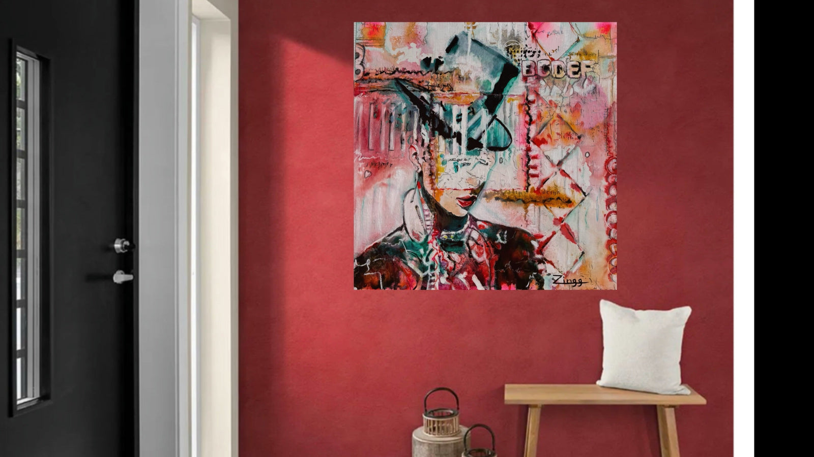 Theresa Zingg Art | Bold & Expressive Abstract Artwork for Modern Spac