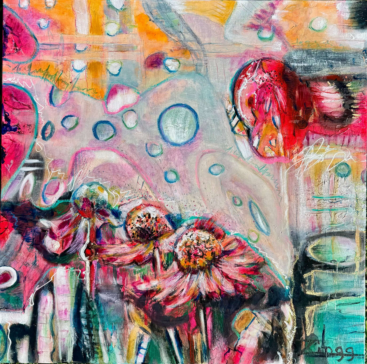 Theresa Zingg Art | Bold & Expressive Abstract Artwork for Modern Spac